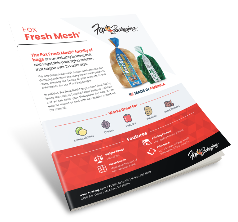 Fox Fresh Mesh® - Fox Packaging - Flexible Packaging